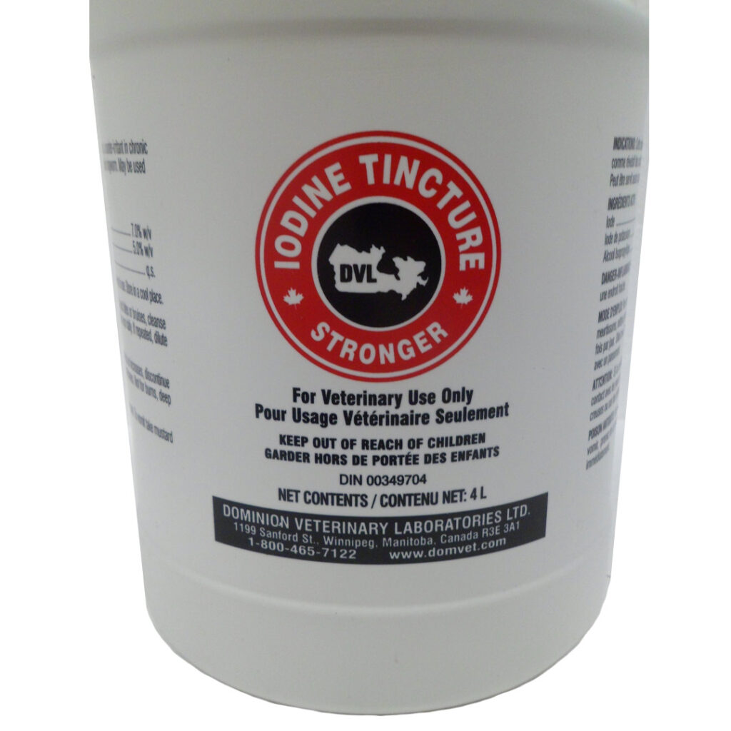 Iodine – Antiseptic Spray 1% – 4L – Pharmbarn Animal Health Warehouse